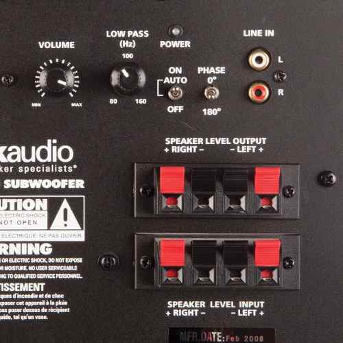 Subwoofer Activo Polk Audio PSW10 10 Pulgadas 100 Watts - Audiovisuales ...