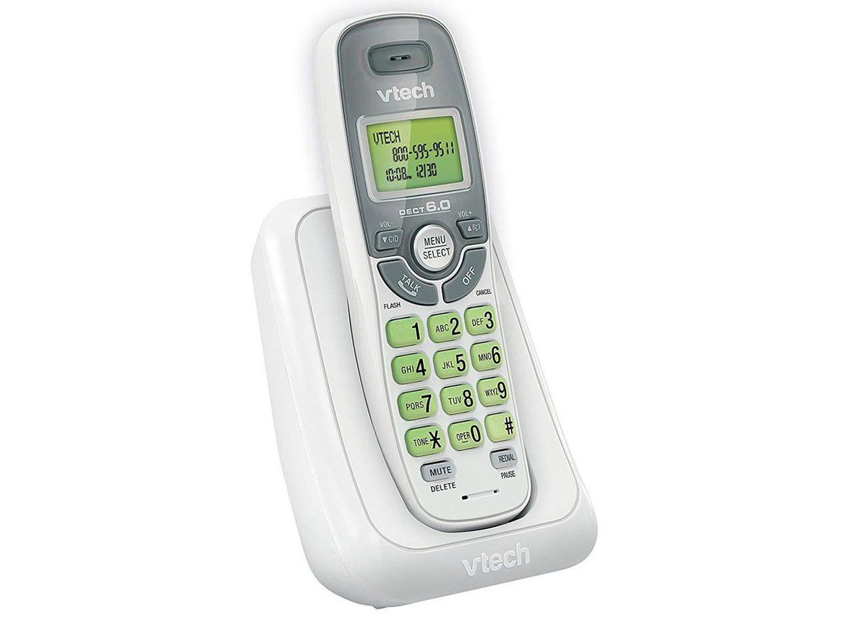 Telefono Inalambrico Doble Vtech CS6114-2 Dect 6.0 Blanco ...