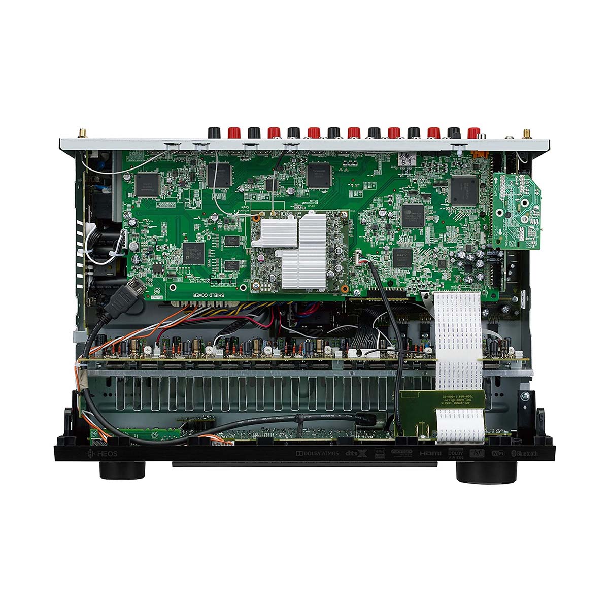 Amplificador Denon AVR-X2600H 7.2CH 4K UHD Wi-FI Bt Network Dolby Atmos ...